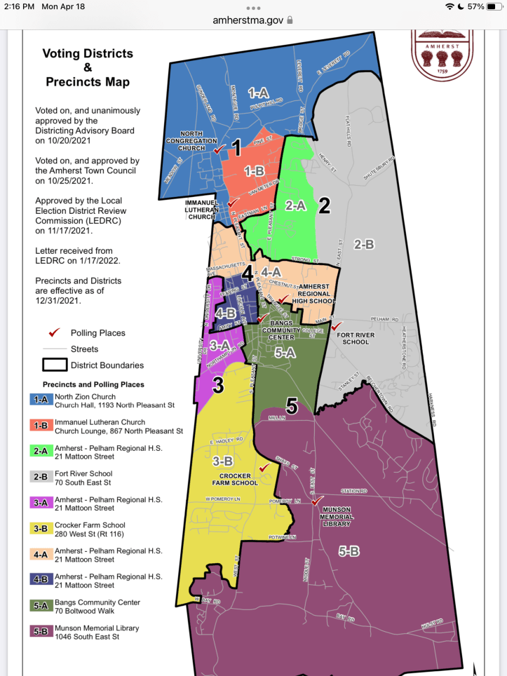 new map – THE AMHERST CURRENT